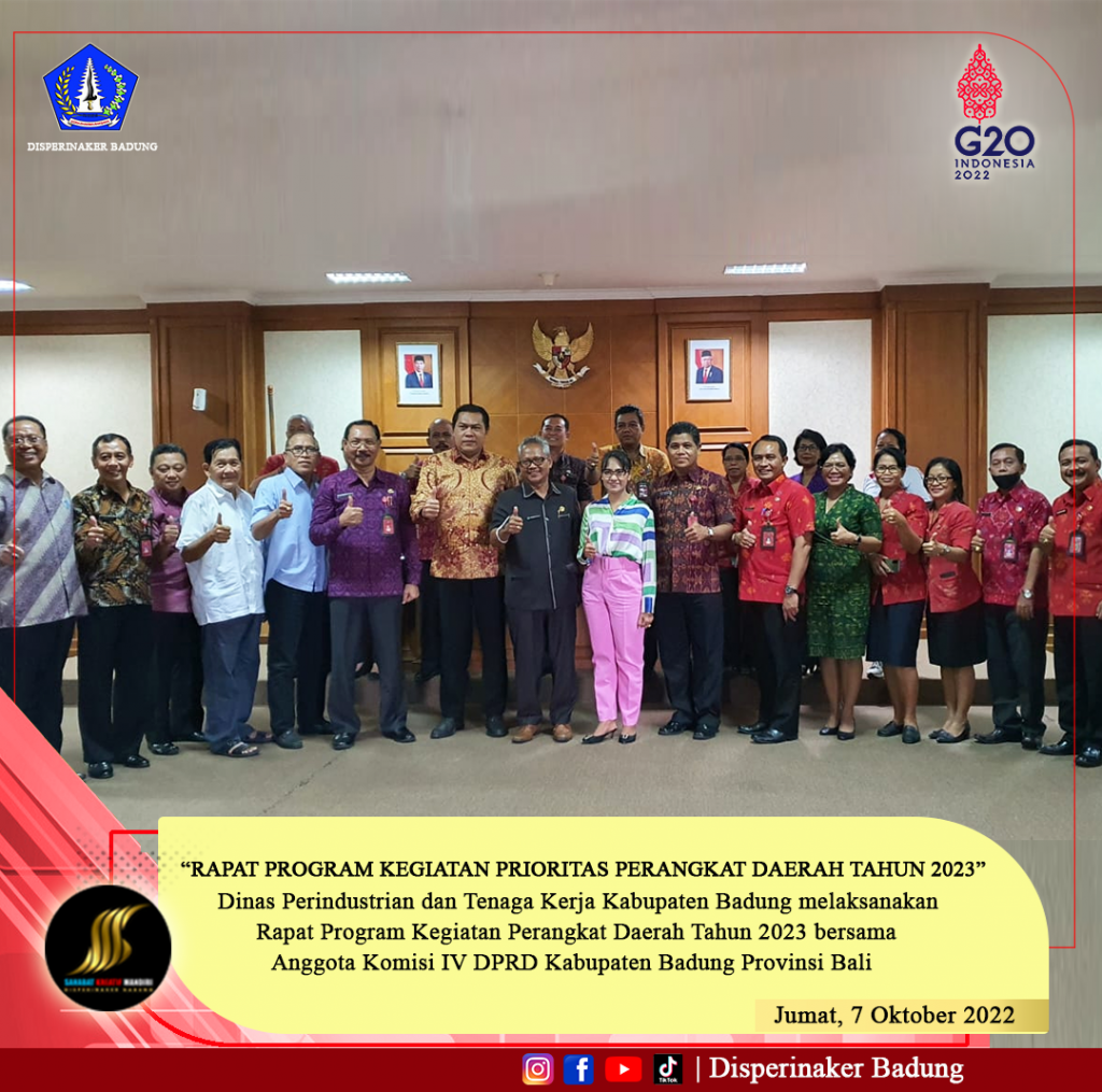 "RAPAT PROGRAM KEGIATAN PRIORITAS PERANGKAT DAERAH TAHUN 2023 ...